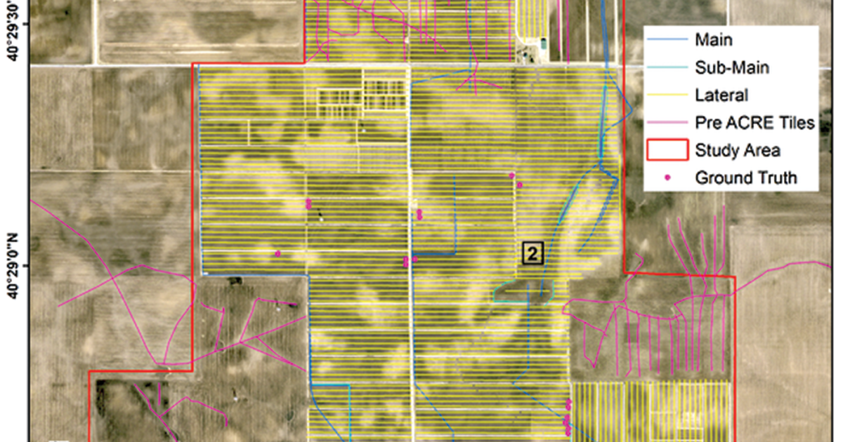 Locating Tile Lines on a Research Farm | Science Societies