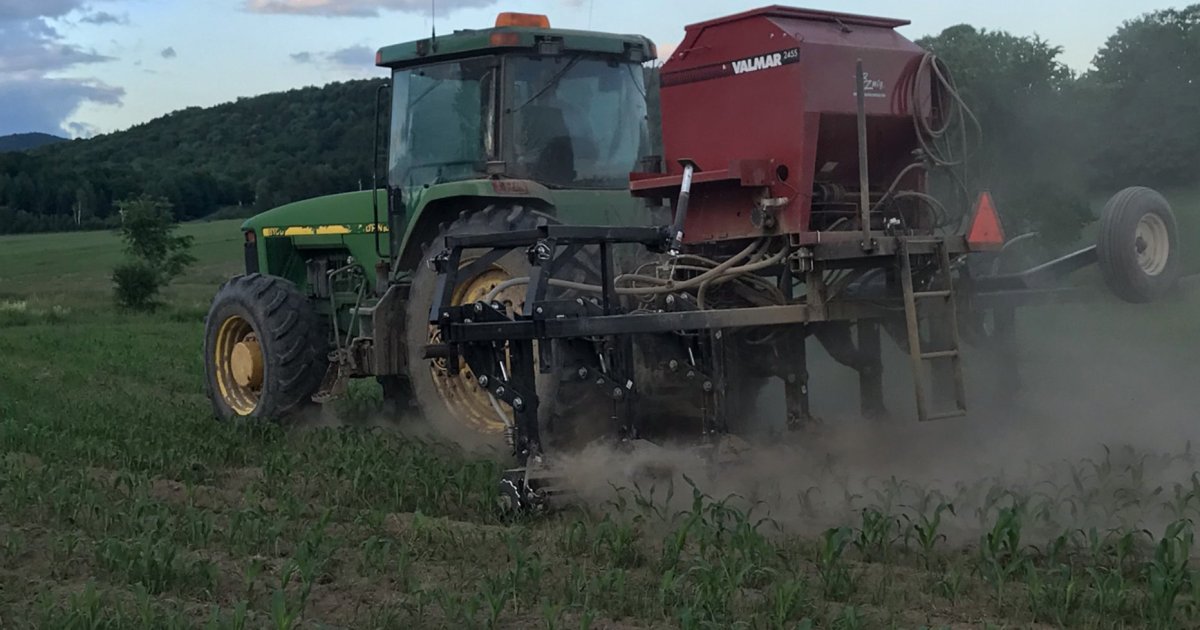 Improving cover crop interseeding in northern climates | Science Societies